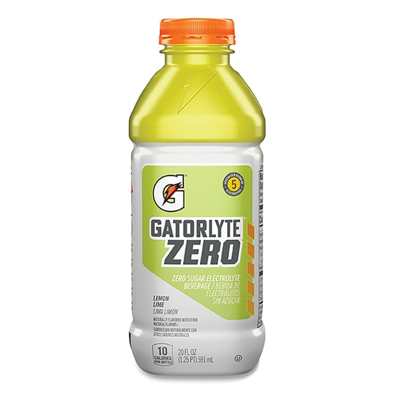 Gatorlyte? Electrolyte Beverage Lemon Lime 20 oz 12 ct | Single Source ...