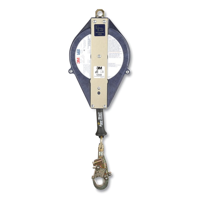 Ultra-Lok™ Self Retracting Cable Lifeline, Stainless Steel, 50 ft L ...