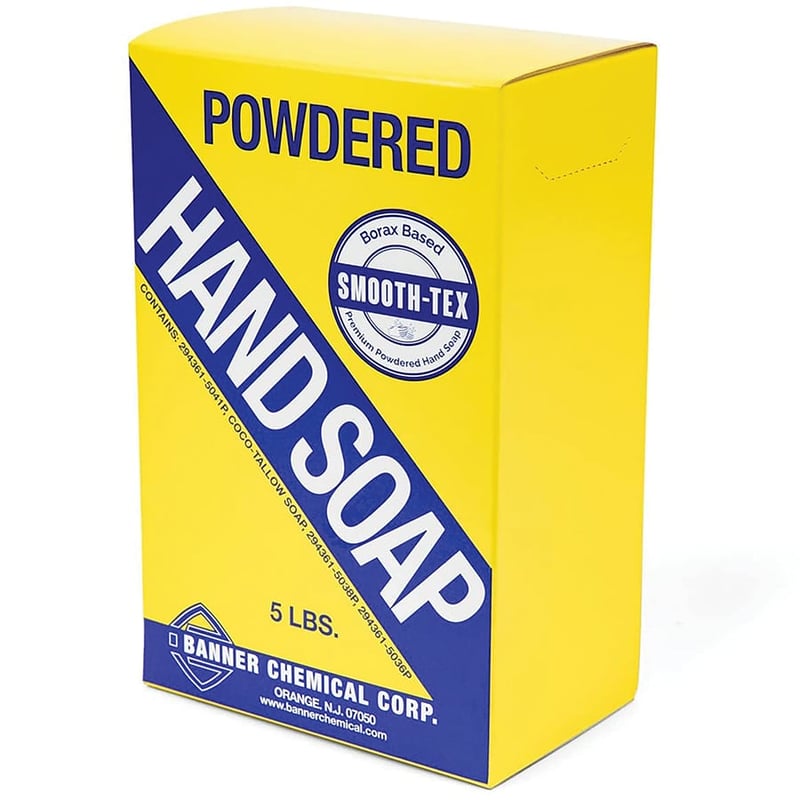 Economy Powder Hand Soap 5 lb Powder Box 50 LB/CA | Single Source Supply